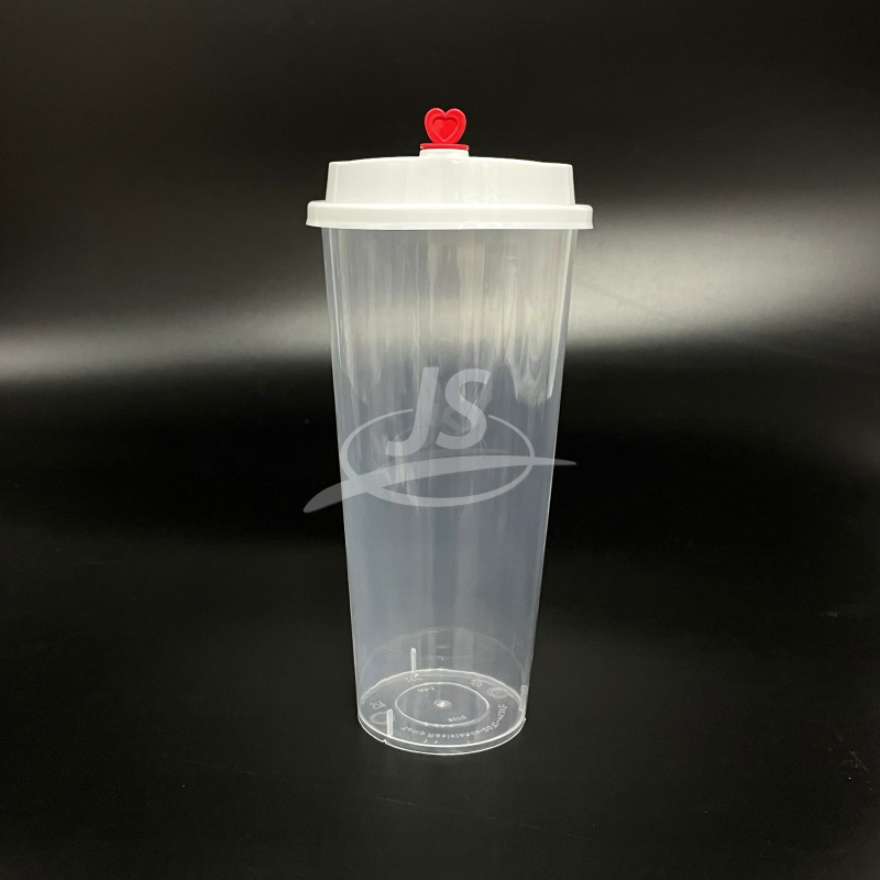 Jiaseng Trading Agency :: Disposable Tableware PP Injection Cup With Lid